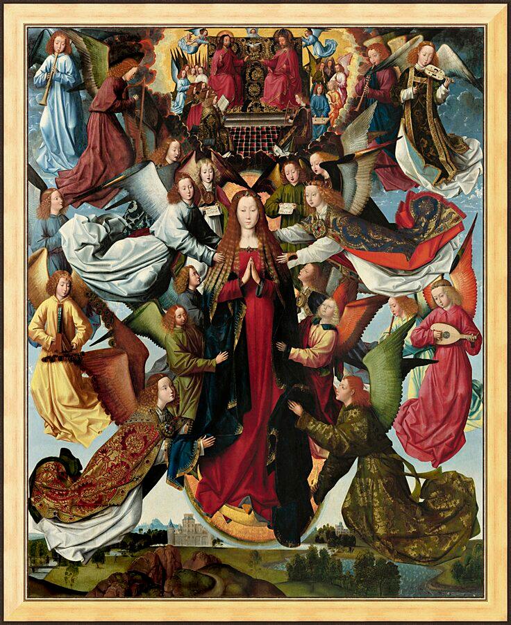 Wall Frame Gold - Mary, Queen of Heaven by Museum Art – trinitystores