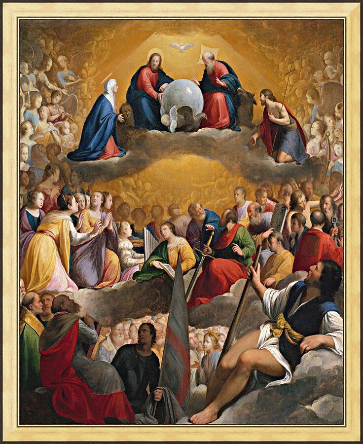 Wall Frame Gold - Paradise by Museum Art – trinitystores