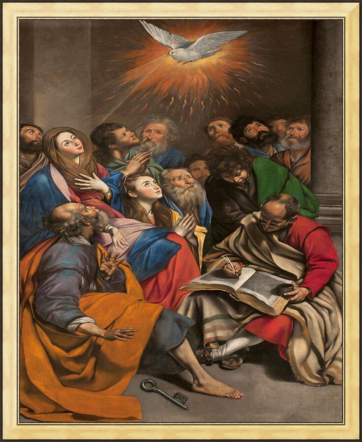 Wall Frame Gold - Pentecost by Museum Art – trinitystores