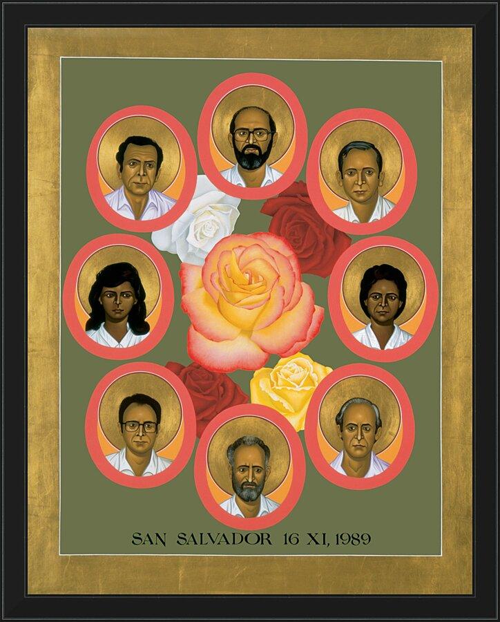 Wall Frame Black - Martyrs of the Jesuit University by R. Lentz ...