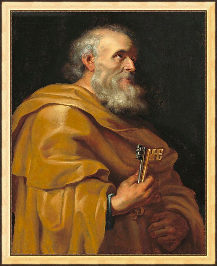 Wall Frame Gold - St. Peter by Museum Art – trinitystores