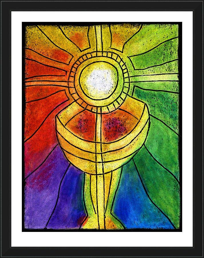 Wall Frame Black - Eucharist by J. Lonneman – trinitystores