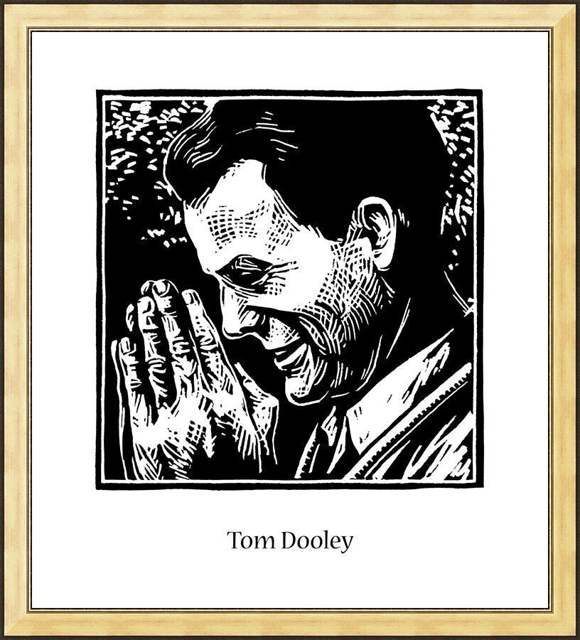 Wall Frame Gold - Tom Dooley by J. Lonneman – trinitystores