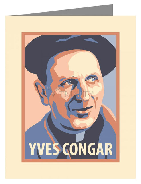 Note Card - Yves Congar by J. Lonneman – trinitystores